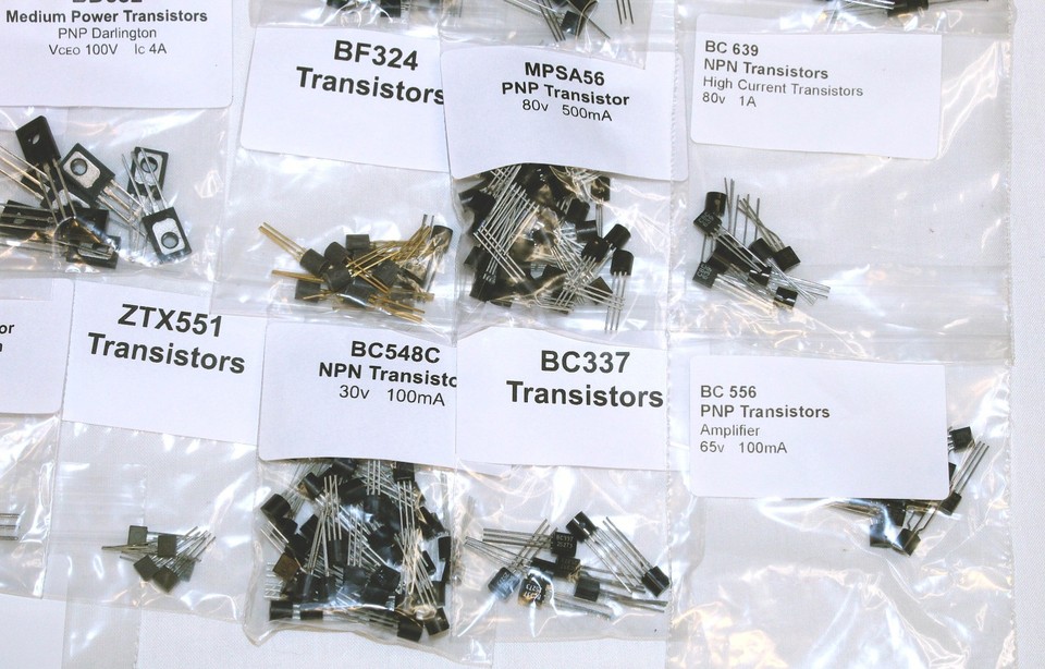 Job Lot of End of Packs – approx. 1.55kg+ Electronics Components - all ...