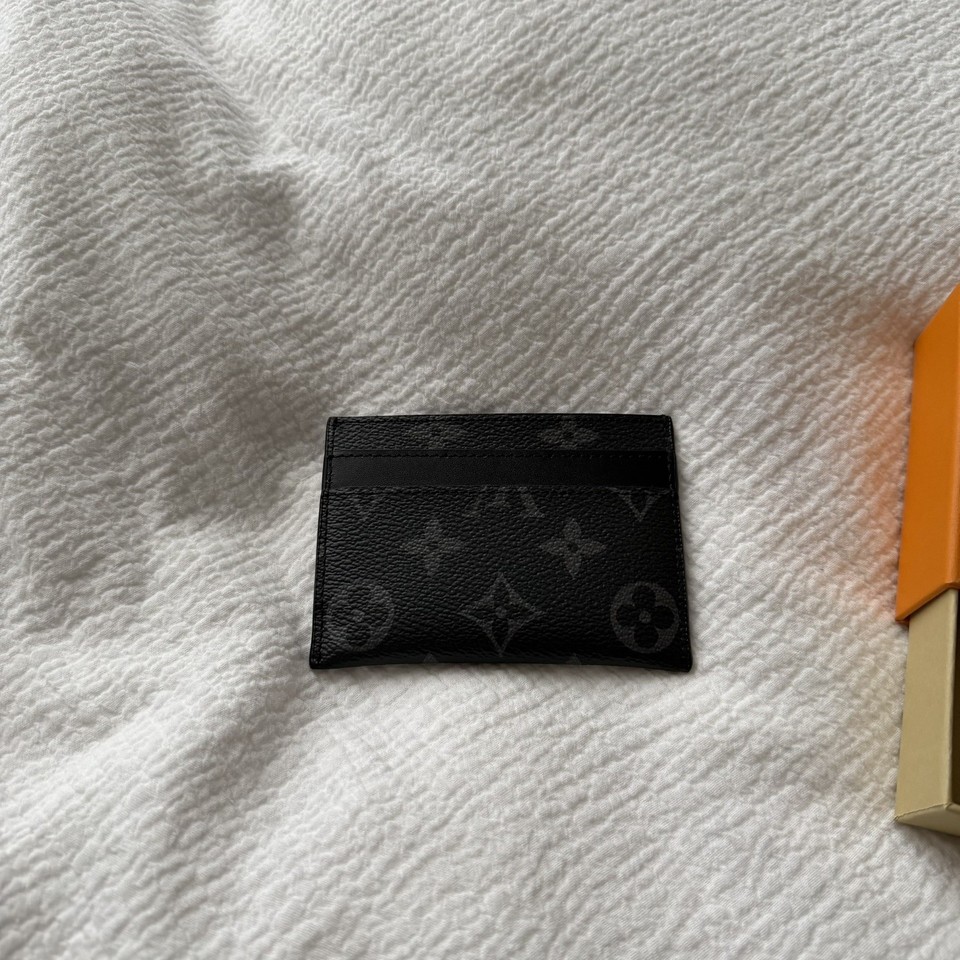 Louis Vuitton Lv Blue Lagoon Golf Monogram Leather Card Holder | eBay