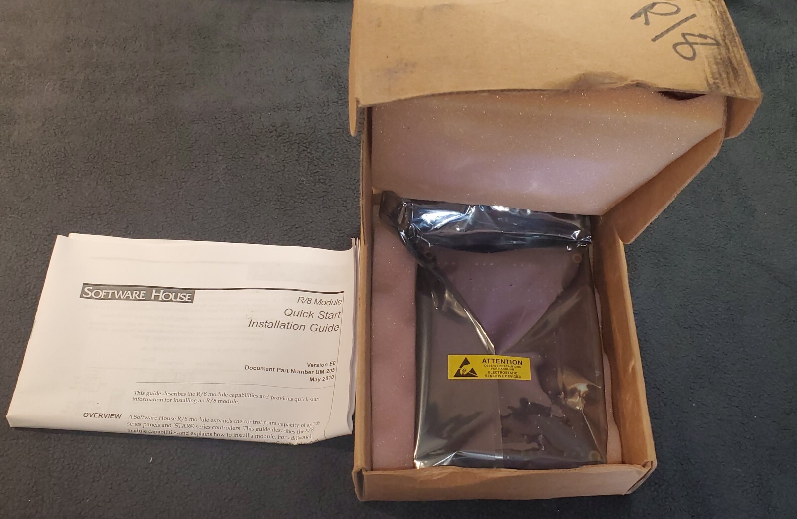 SOFTWARE HOUSE AS0074-000 R/8 MODULE RELAY BOARD NEW! OPEN BOX! FACTORY ...