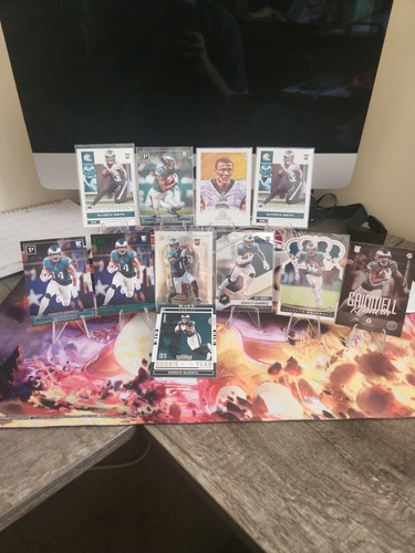 DeVonta Smith & Kenneth Gainwell Rookie Lot. Philadelphia Eagles RC (11 ...