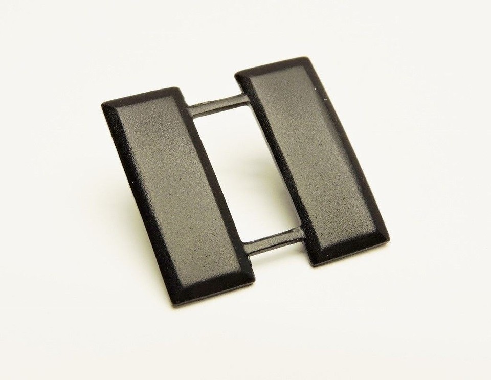 2-Pair US Army Air Force Rank Subdued Black Metal Captain Pin On ...