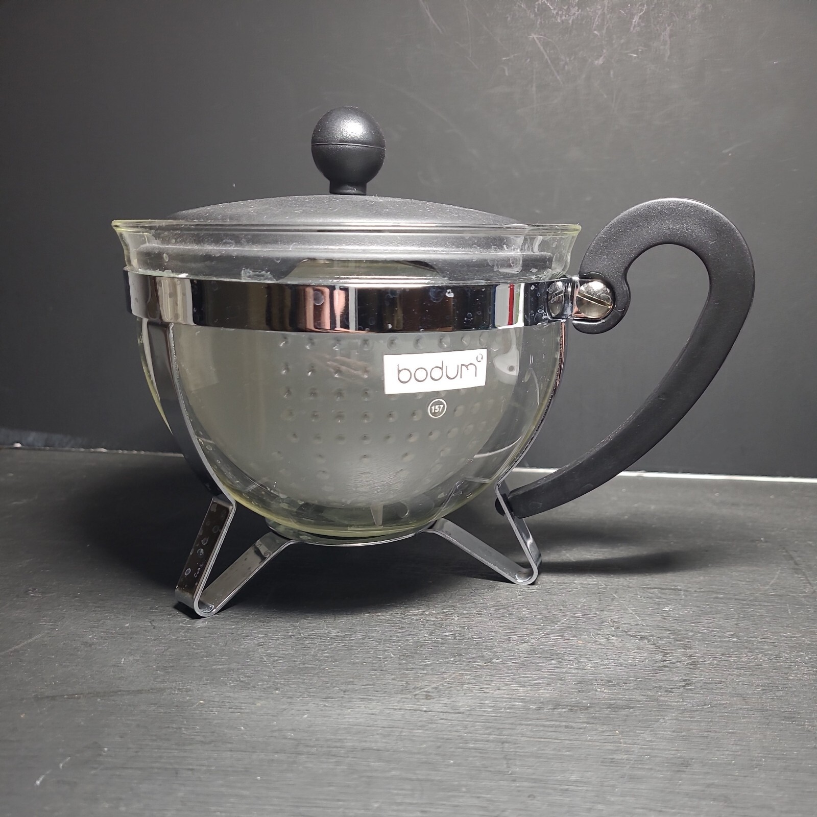 Bodum Tea Infused Chambord 34 oz Tea Pot - Black for sale online | eBay