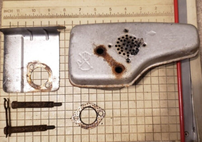 Briggs & Stratton 5hp 6hp 6.75hp Lo Tone Muffler Exhaust 692038 593819 ...