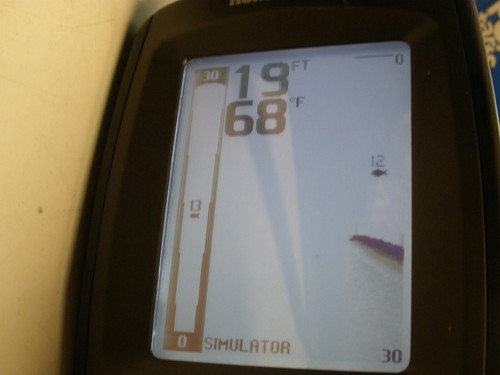 Humminbird 120 Fishin Buddy Fish Finder Display Only - No Cables or ...