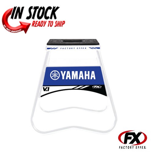 FACTORY EFFEX DIRTBIKE STAND YAMAHA YZ YZF 125 250 450 WHITE/BLUE NEW ...