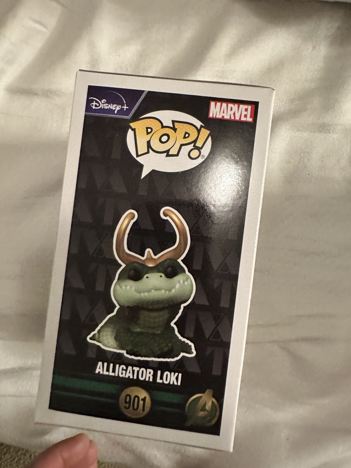 Funko Pop! Marvel Alligator Loki - Hot Topic Exclusive #901 Flawed Box ...