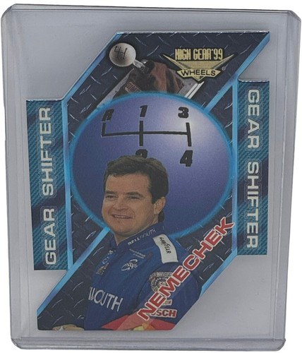 Joe Nemechek 1999 Wheels High Gear Gear Shifters Insert Card NASCAR # ...