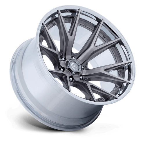 22x12 Fuel FC402 Catalyst Platinum Chrome FORGED Wheels 6x5.5 (-44mm ...