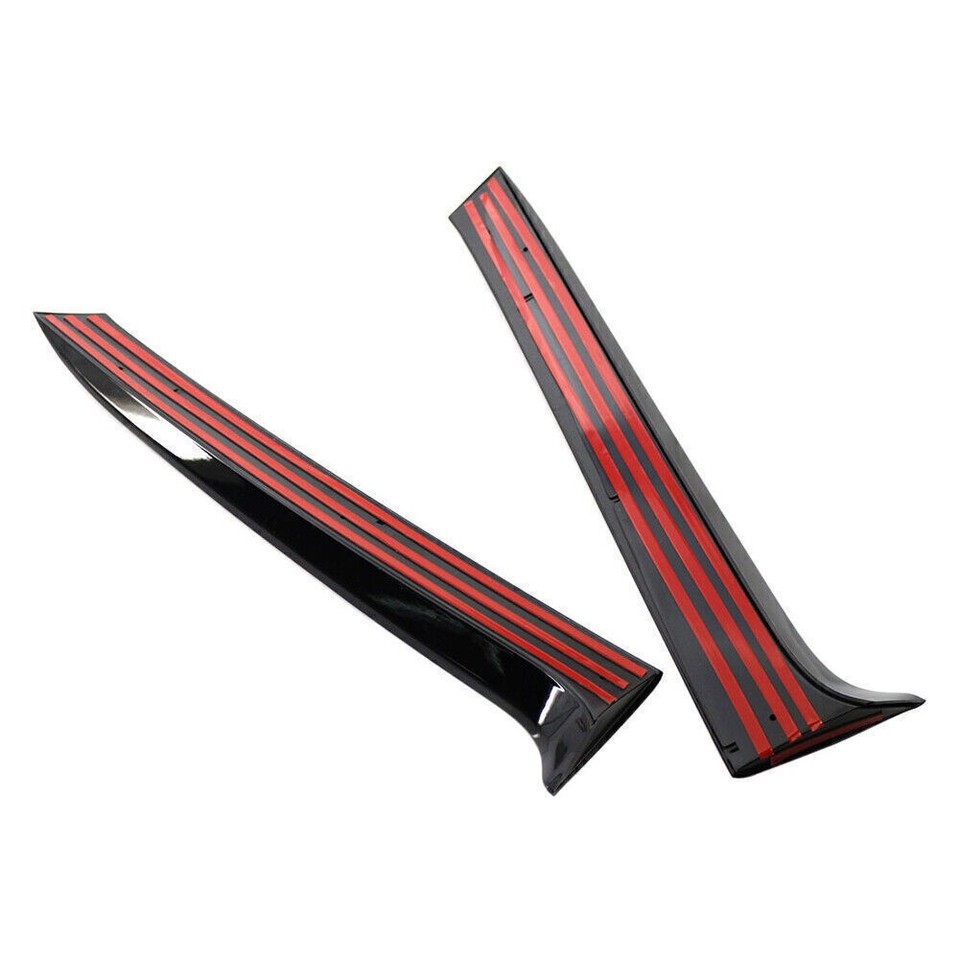 For VW Golf 7 7.5 MK7 MK7.5 14-17 Rear Window Side Spoiler Canard ...