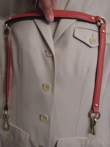 Coach red bag replacement strap only gold logo hardware | eBay