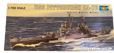 Trumpeter Model 05726: USS Pittsburgh CA-72 1944 1:700 Scale | eBay