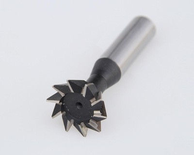 1Pcs 45mm X 45 Degree HSS Straight shank Dovetail Cutter End Mill Bit ...