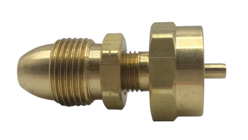 Male POL CGA510 CGA-510 Propane Tank Thread to 1"-20 1lb Cylinder ...