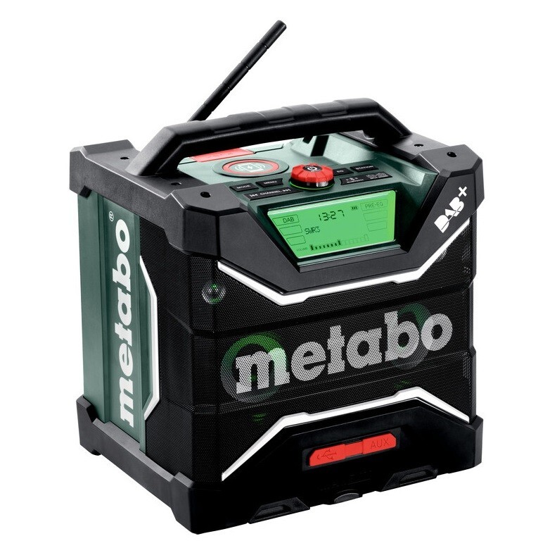 Metabo RC 12-18 DAB+ BT Cordless Worksite Radio DAB+ Bluetooth Charger ...