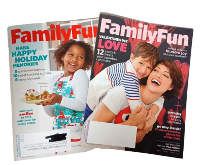 2X Family Fun Magazines Dec/Jan & Feb 2014 Valentines, Happy Holiday ...