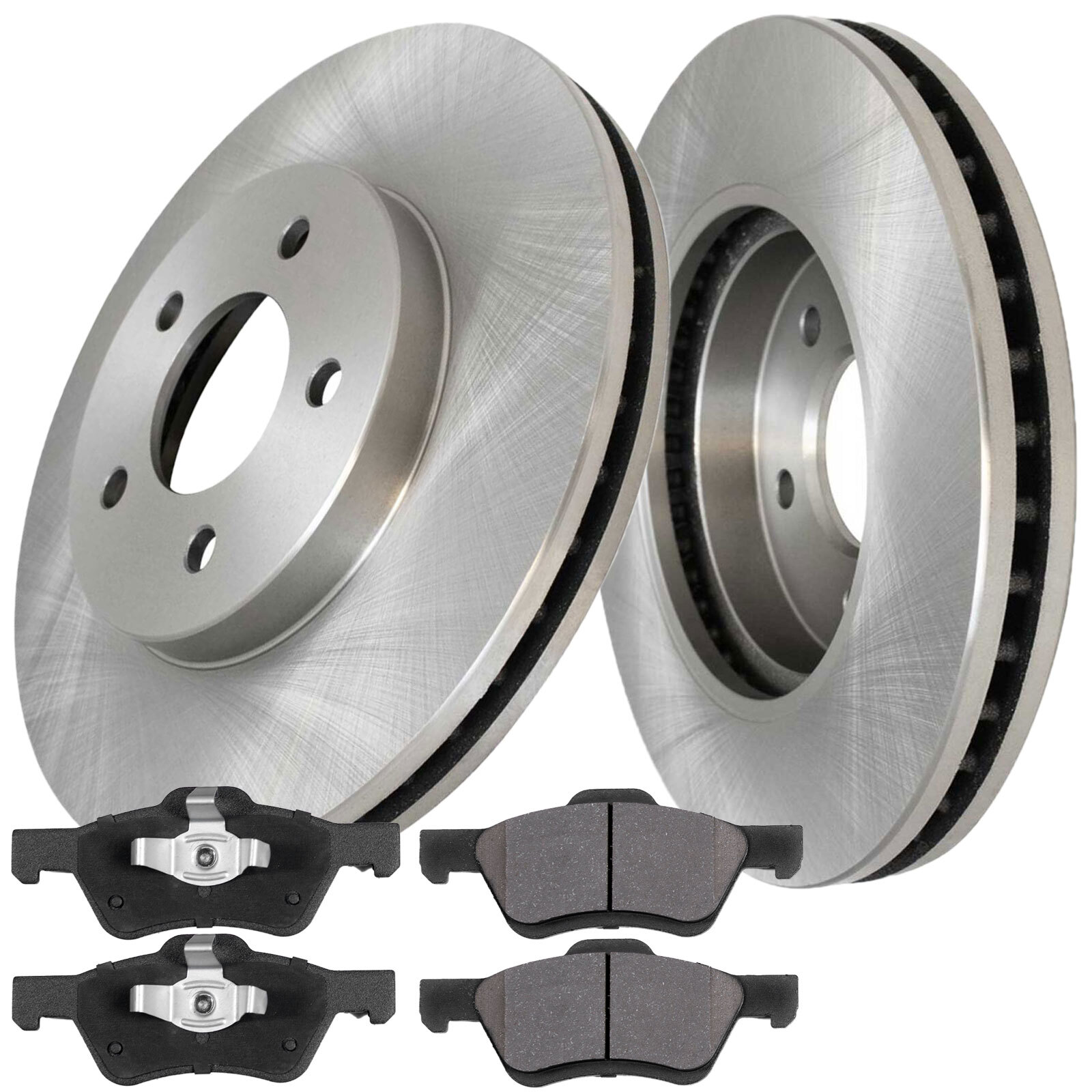 Front Rotors Brake Pads For Ford Escape Mazda Tribute Mercury Mariner ...