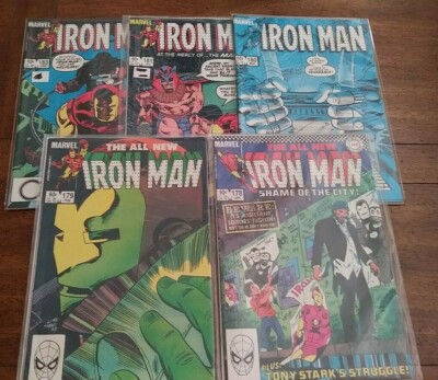 Iron Man 178 - 290, Annual 7 - 14, Manual 1 (individual issues) | eBay