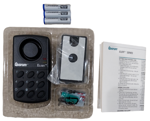 Quorum Elert Black Wireless Personal Security Portable Attack Safety ...