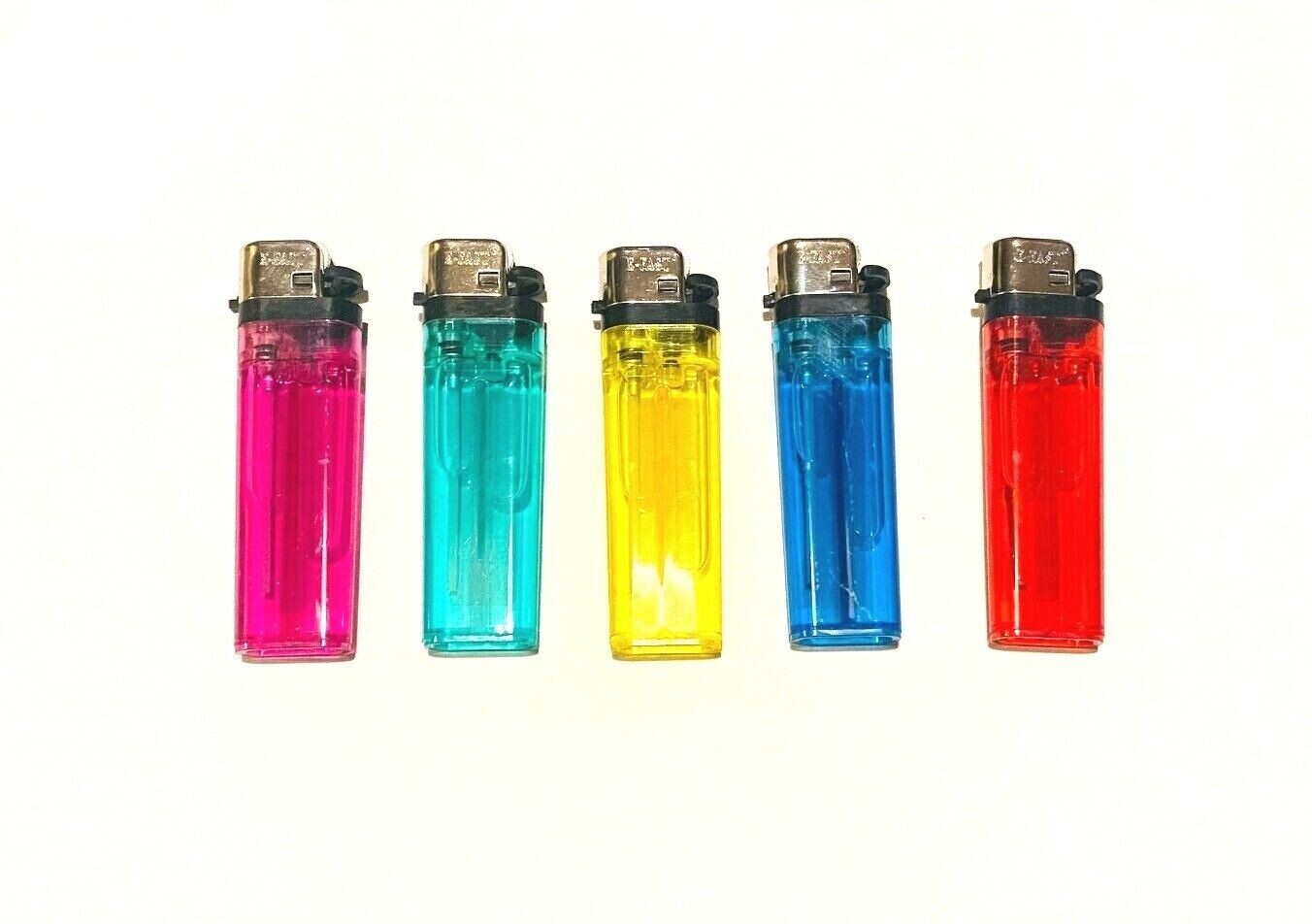 NEW DISPOSABLE LIGHTERS CHILD SAFETY ADJUSTABLE FLAME 5,10, 25, 50, UK ...