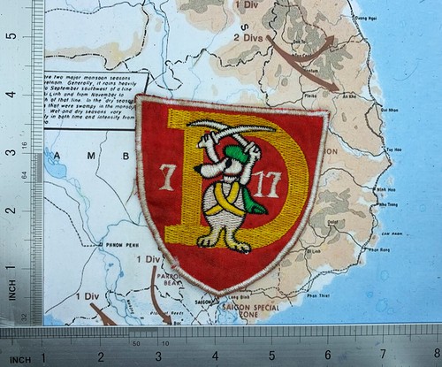 Patch , D Troop , 7th Squadron , 17th AIR CAV RECON Patch , S7 | eBay