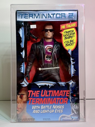 CAS Graded 80+ Vintage (1991) Kenner 12” The Ultimate Terminator ...