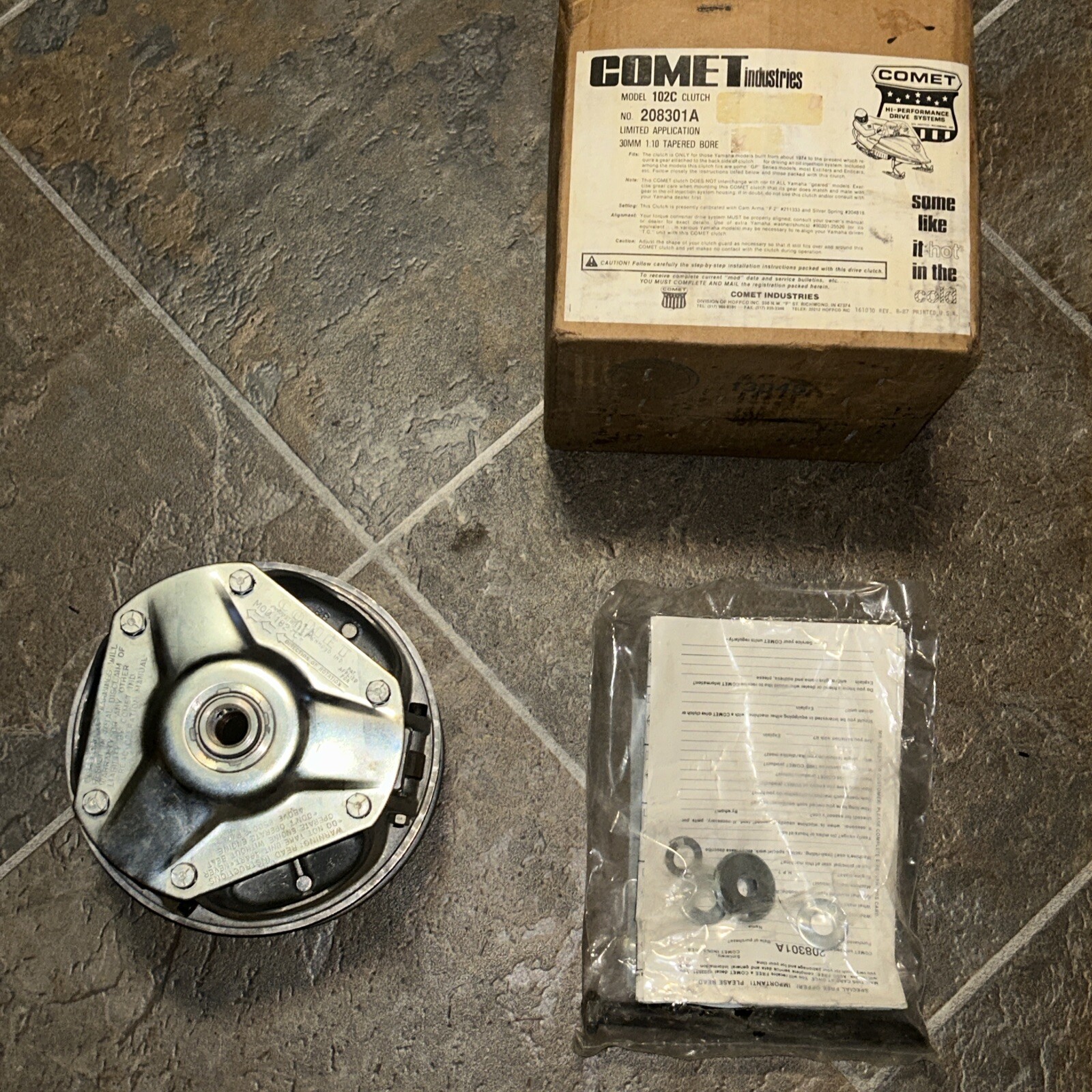 Comet - 208306A - 102-C High Performance Clutch (-.200in.) for sale ...