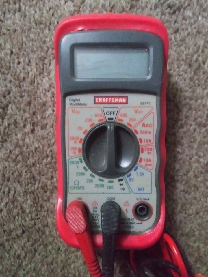Craftsman Digital Multimeter 8 Function #82141 | eBay