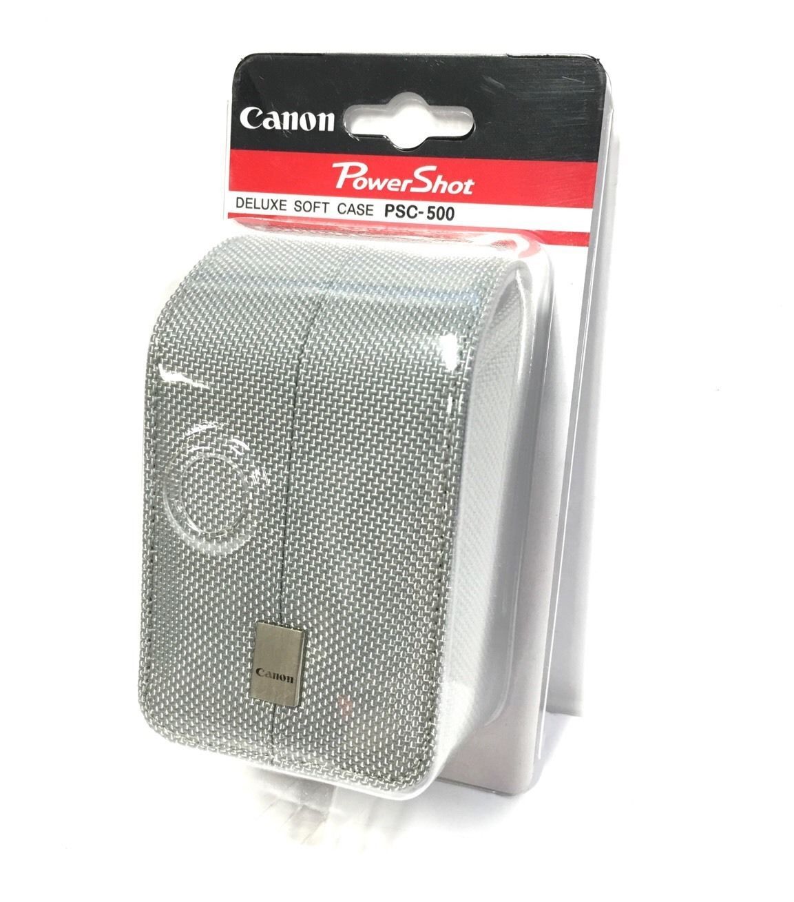 Genuine CANON PowerShot PSC-500 Deluxe Soft Camera Case Lens NEW!! | eBay
