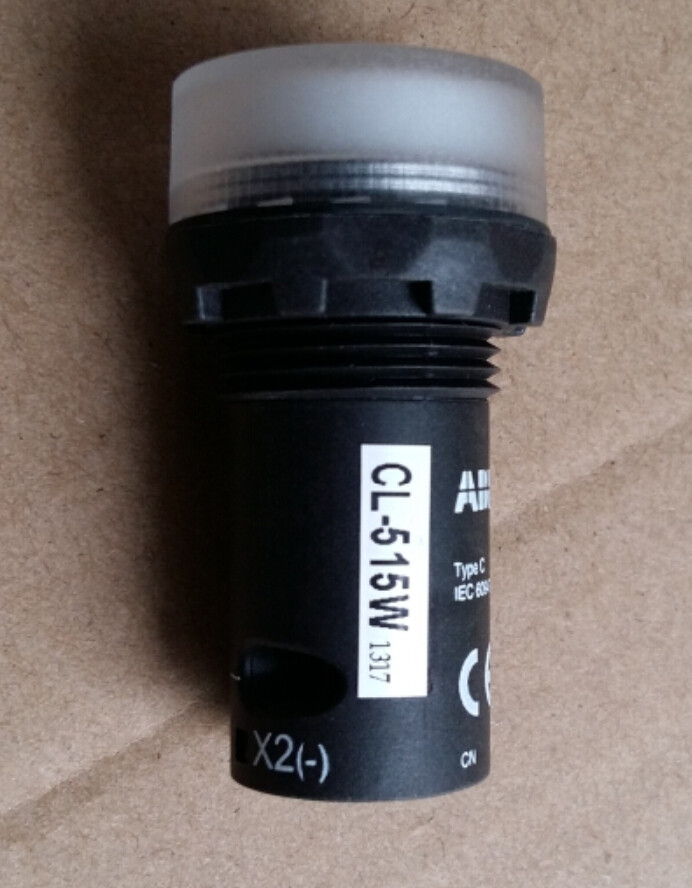 1pcs ABB Panel Indicator Signal Light CL-515W 110-130VDC | eBay