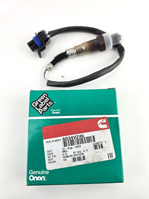 Cummins Onan Oxygen Sensor O2 Sensor A034V246 for Generator 0258006956 ...