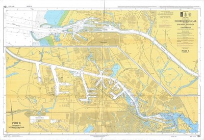 124 Noordzeekanaal Ijmuiden Zaandman Amsterdam Netharlands Chart Map ...