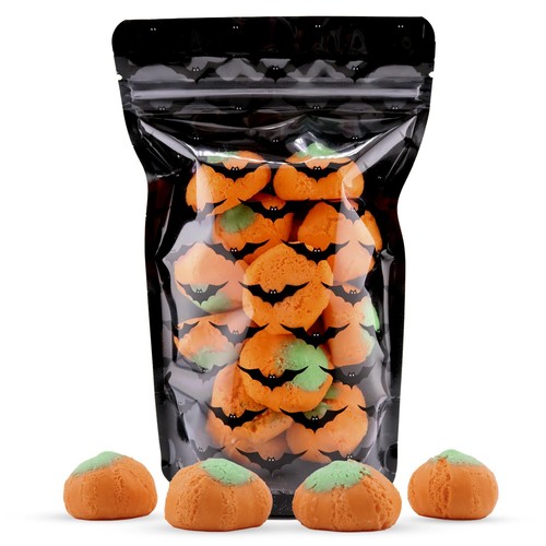 Freeze Dried Candy Corn Pumpkin Puffs, Crunchy & Sweet, Frightfully ...