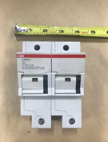 ABB E92/30SJ Dual Fuse Holder 30Amp 600V | eBay