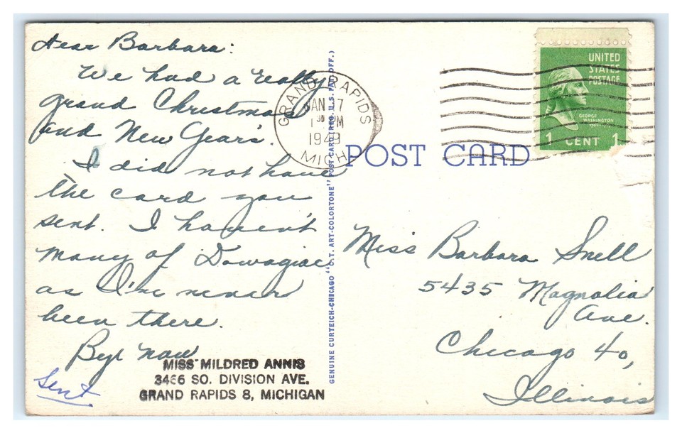 1949 Postcard- Steamship SS MILWAUKEE CLIPPER - MILWAUKEE | eBay