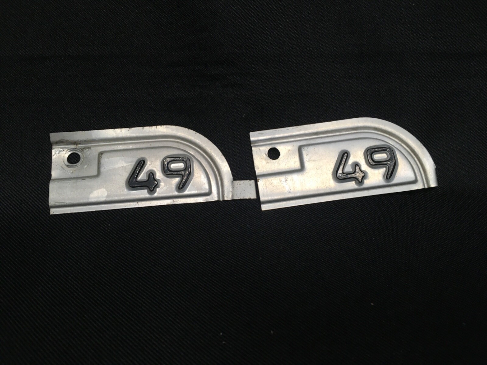 PAIR Of 1949 CALIFORNIA LICENSE PLATE YEAR REGISTRATION Tab Folsom Prison Made EBay PAIR Of 1949 CALIFORNIA LICENSE PLATE YEAR REGISTRATION Tab Folsom Prison Made EBay