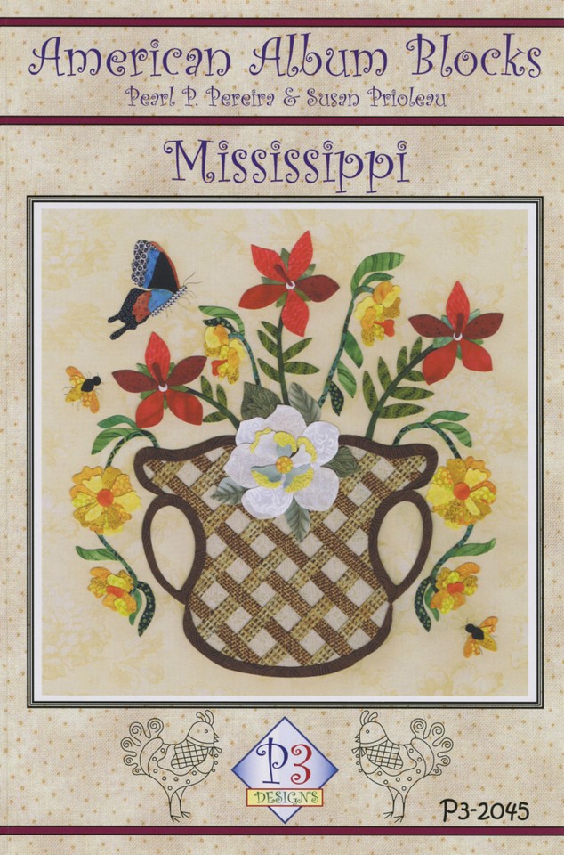 American Album by P3 Designs ~ Baltimore Applique Quilt Pattern Choose ...