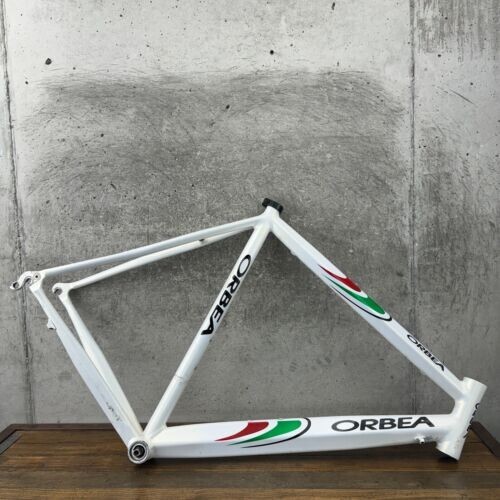 Vintage Orbea Frame 58 cm 700c Medium Campagnolo White Green Red Alloy ...