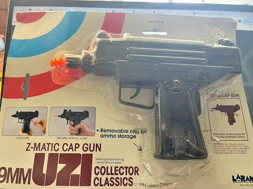 M712 Z-Matic Cap Gun Toy Mauser Collectors Series 8074-0 Larami 1980's ...