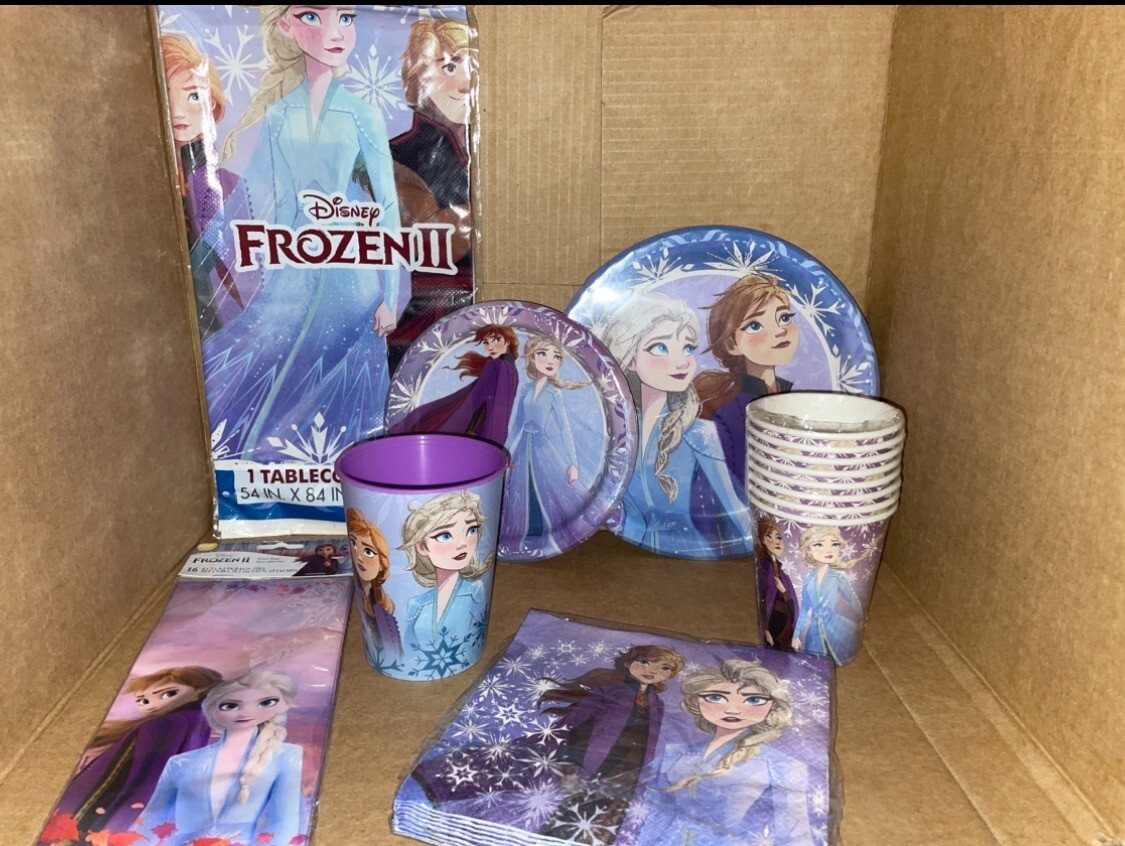 Frozen Birthday Supplies 141Pc Frozen Theme Elsa Anna Princess
