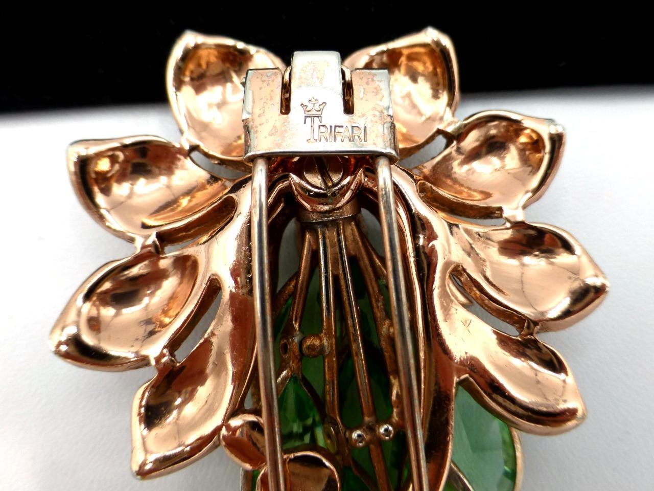 1940 Trifari A. Philippe Yellow & Rose Gold-plated & … - Gem