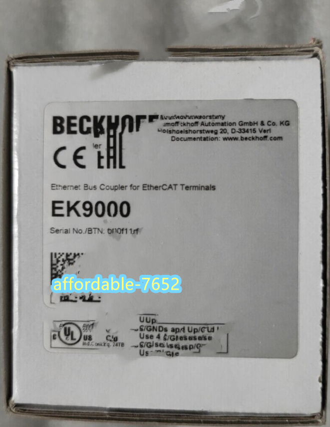 EK9000 BECKHOFF Modules EK9000 Brand New By DHL or Fedex Fast Shipping ...