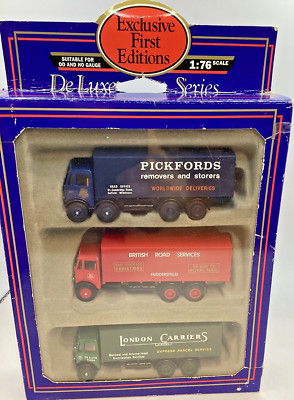 1:76 Set of three Lorries. Assorted Liveries. Exclusive First Editions ...