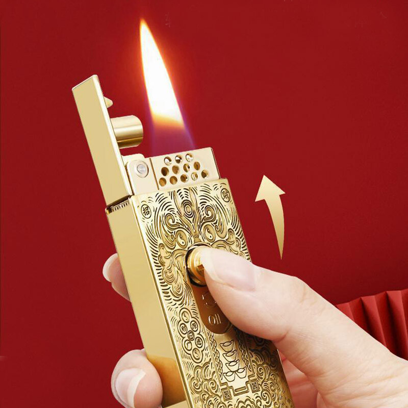 1PC. Push Up Automatic Ignition Brass Carving Lifting Mechanism ...