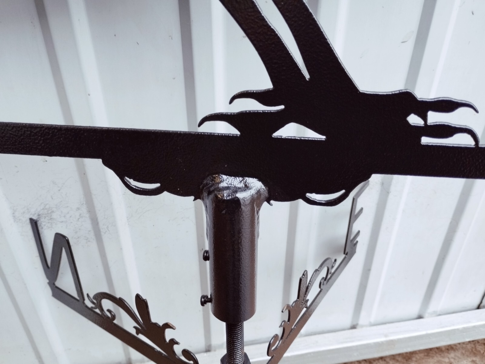 Crow Metal Weathervane, Weather Vane, raven home roof decor | eBay