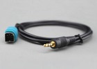 KCE-237B FOR ALPINE 09-11 AUX ADAPTOR CABLE LEAD 3.5MM PLUG FITS IPOD ...