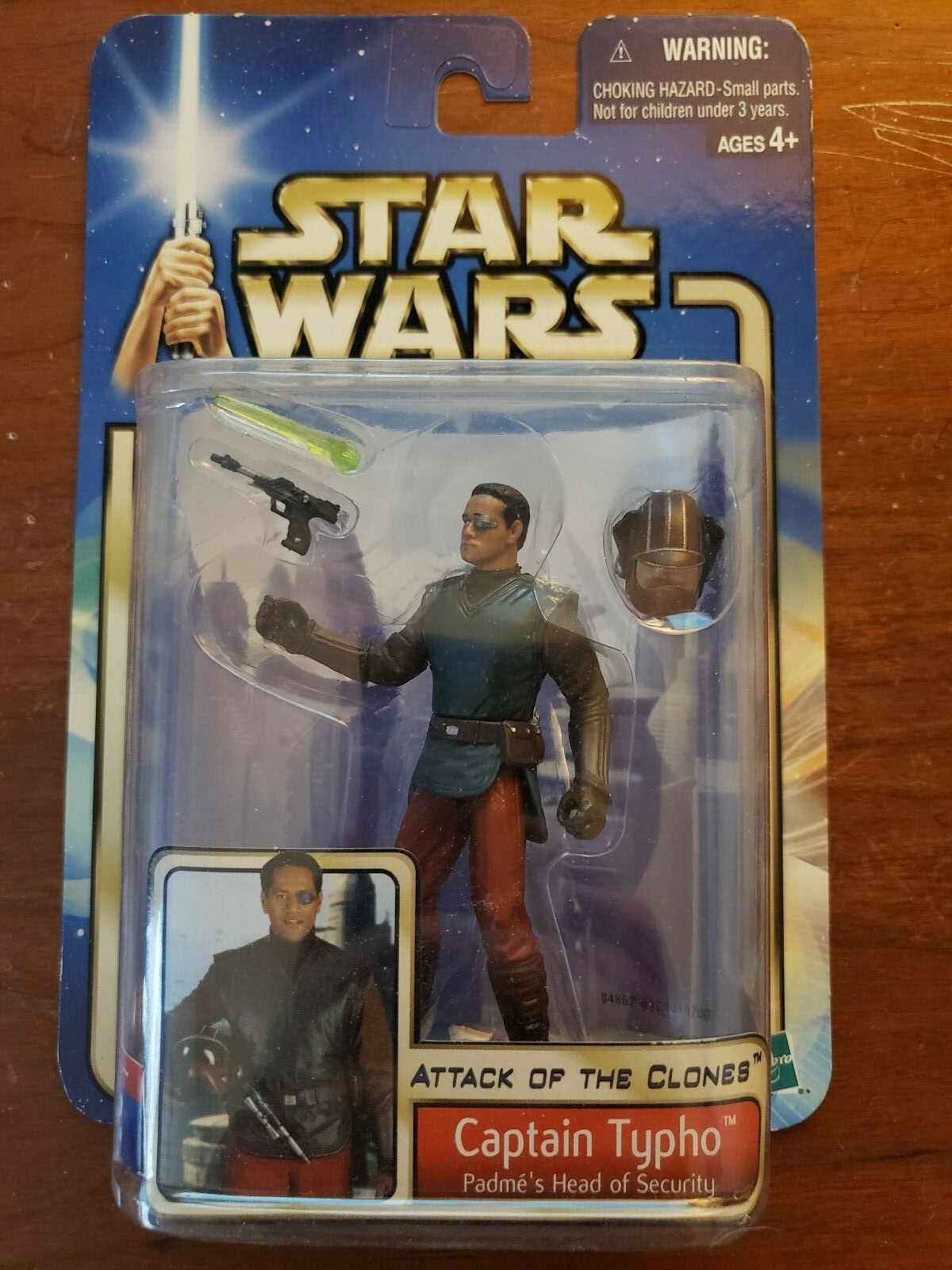 CAPTAIN TYPHO Star Wars Episode II Attack of the Clones Movie 3 3/4 ...