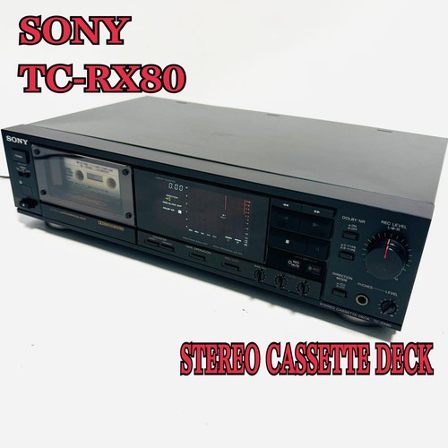 Sony Tc-Rx80 Stereo Cassette Deck | eBay