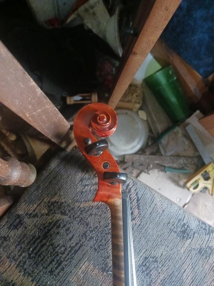 American Antique 4/4 full size Geo. H. Perkins violin 1899, listen ...