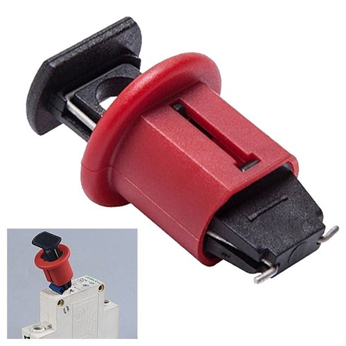 .New MCB Lock Circuit Breaker Lockout Device Push Pin Lock Off High ...
