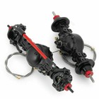 CNC Metal Alloy Front Rear Axle Differential for Tamiya 1/14 RC Trailer ...